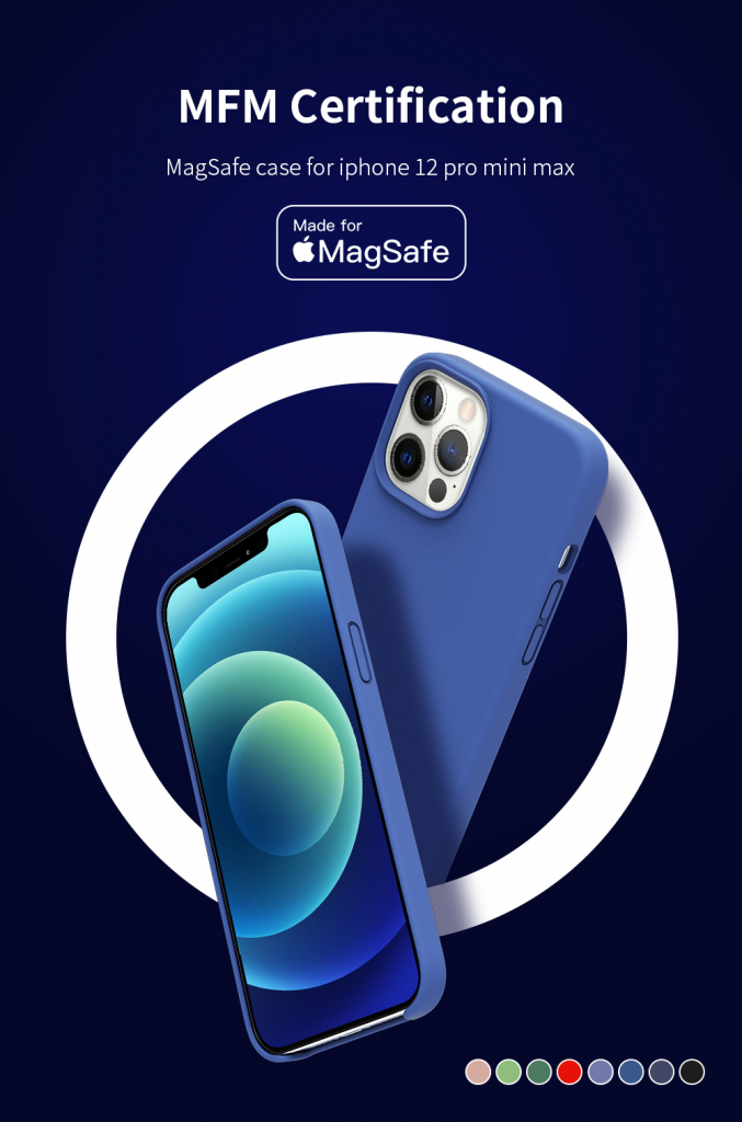 Original Liquid Silicone Magnetic Magsafe Mobile Phone Cases For Apple ...