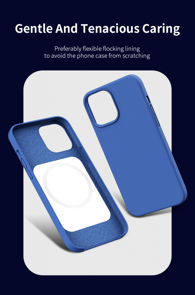 Original Liquid Silicone Magnetic Magsafe Mobile Phone Cases For Apple ...