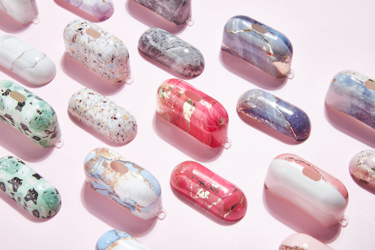 Marble Pattern TPU Earphone Case: A Fusion of Elegance and Protection ...