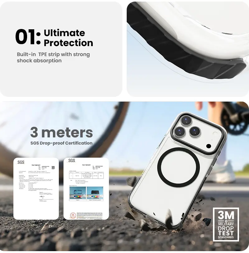 3-in-1 Magnetic Beauty Shield Phone Case C&T® - C&T Phone Case Maker